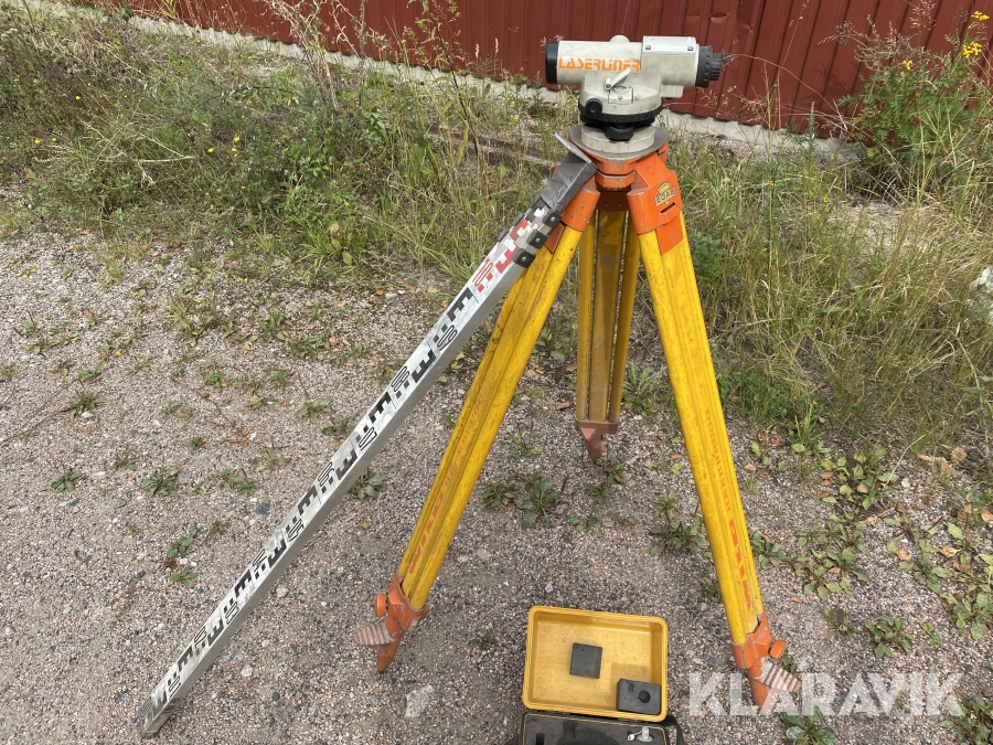 Rotationslaser och avvägare Leica Rugby 820, Kungsör, Klar