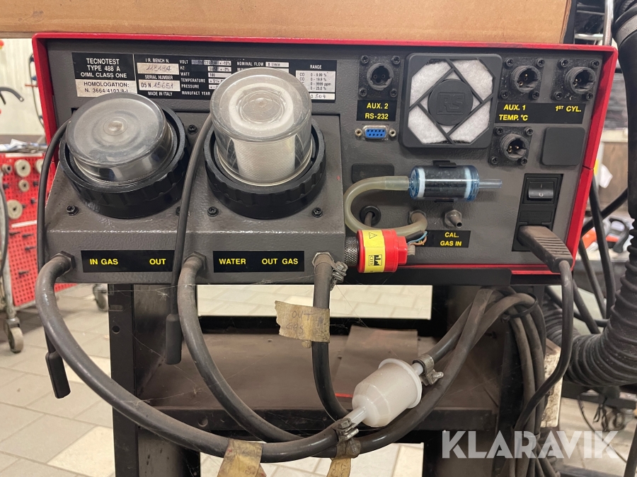 Avgasmätare Technotest Multigas 488, Bengtsfors, Klaravik au