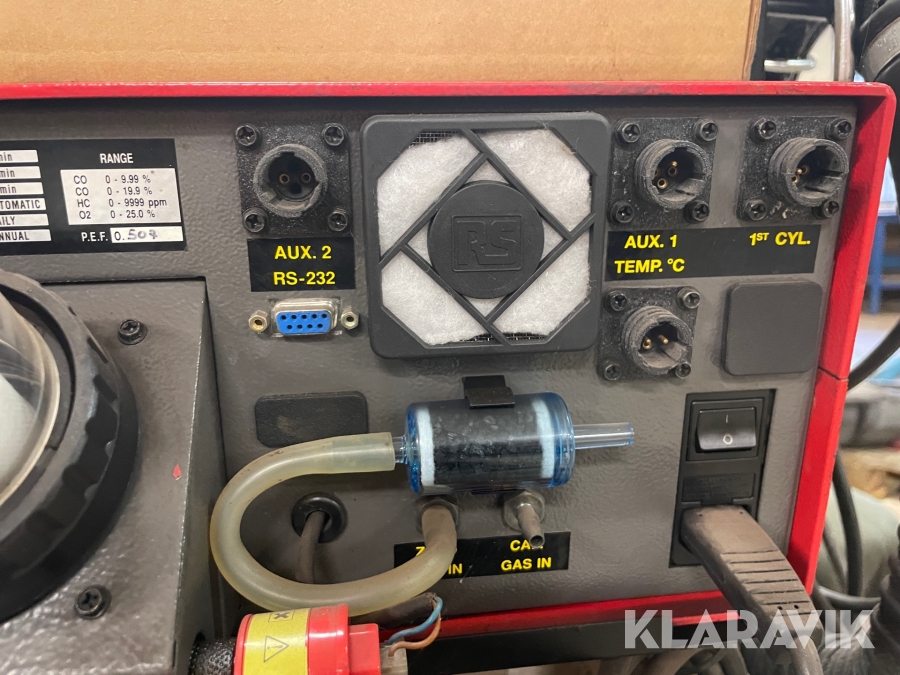 Avgasmätare Technotest Multigas 488, Bengtsfors, Klaravik au