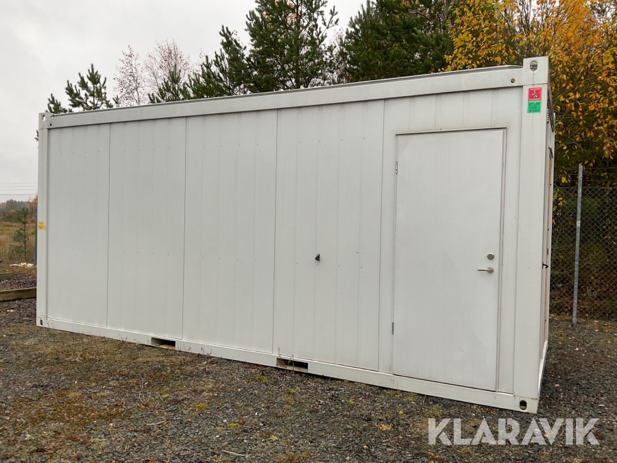 Containermodul CTX Containex SA20, Jönköping, Klaravik aukti