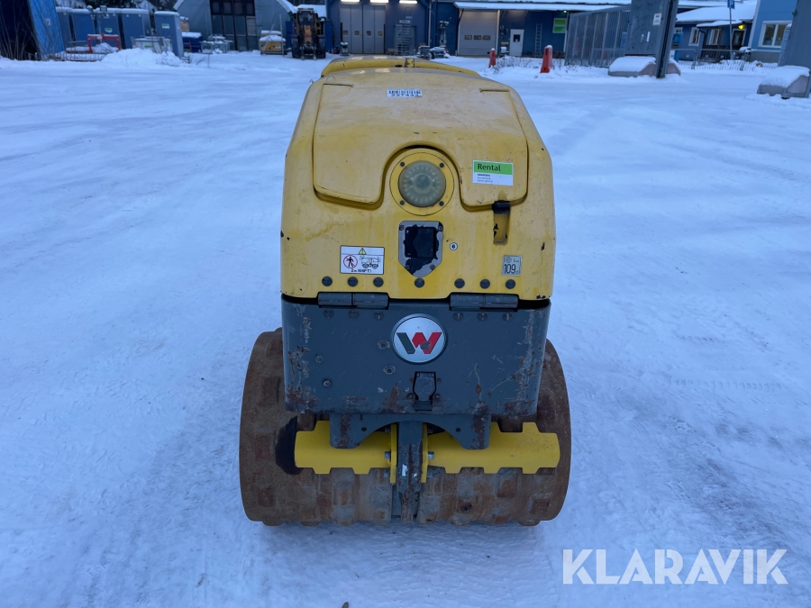 Tvåvalsvält fjärrstyrd Wacker Neuson RT SC2, Timrå,