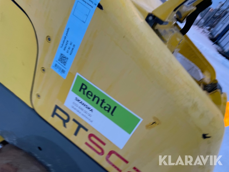 Tvåvalsvält fjärrstyrd Wacker Neuson RT SC2, Timrå,