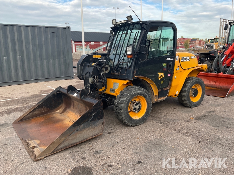 Teleskoplastare JCB 520-40 4WS, Åmål, Klaravik auktioner