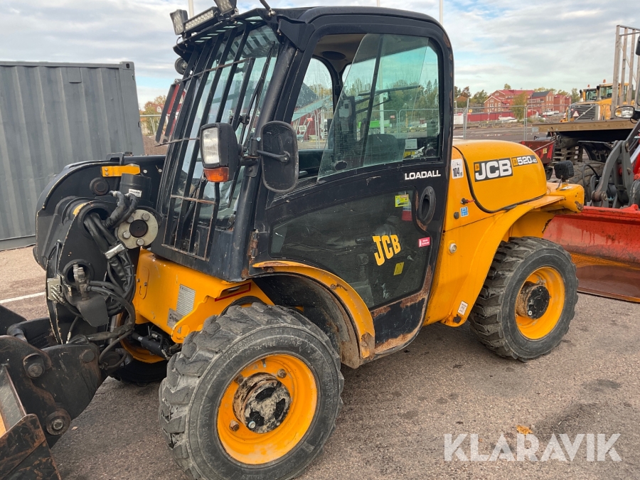 Teleskoplastare JCB 520-40 4WS, Åmål, Klaravik auktioner