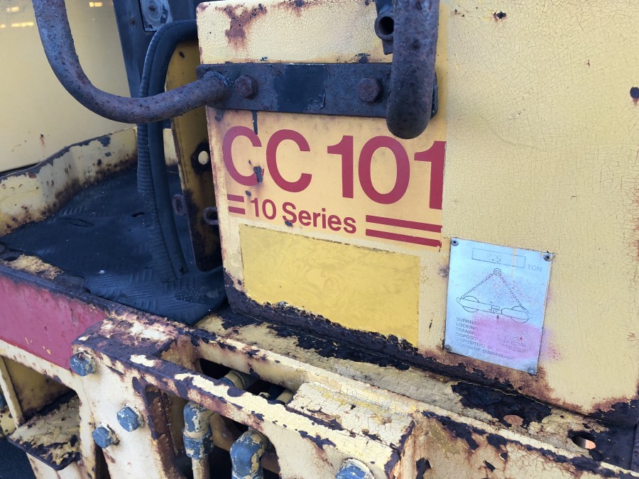 Klaravik Auktioner | Asfaltvält / vibrationsvält DYNAPAC CC101