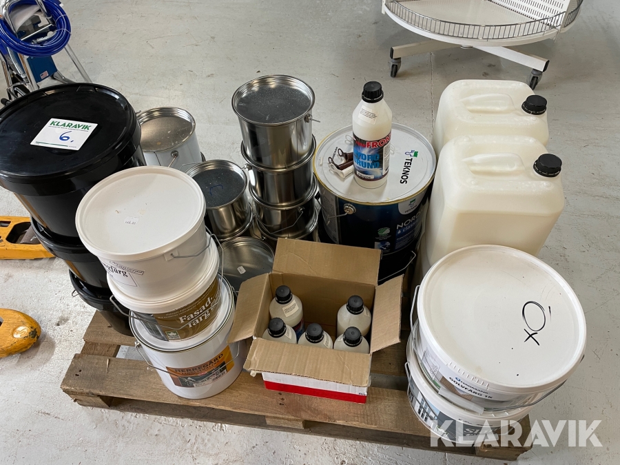 Målarfärg, Säter, Klaravik auktioner