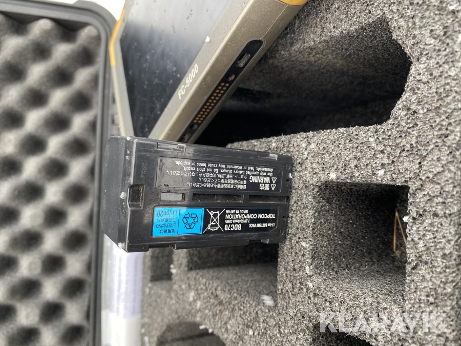 Fältdator Topcon FC 5000 med sensor Hiper Digital UHF 2