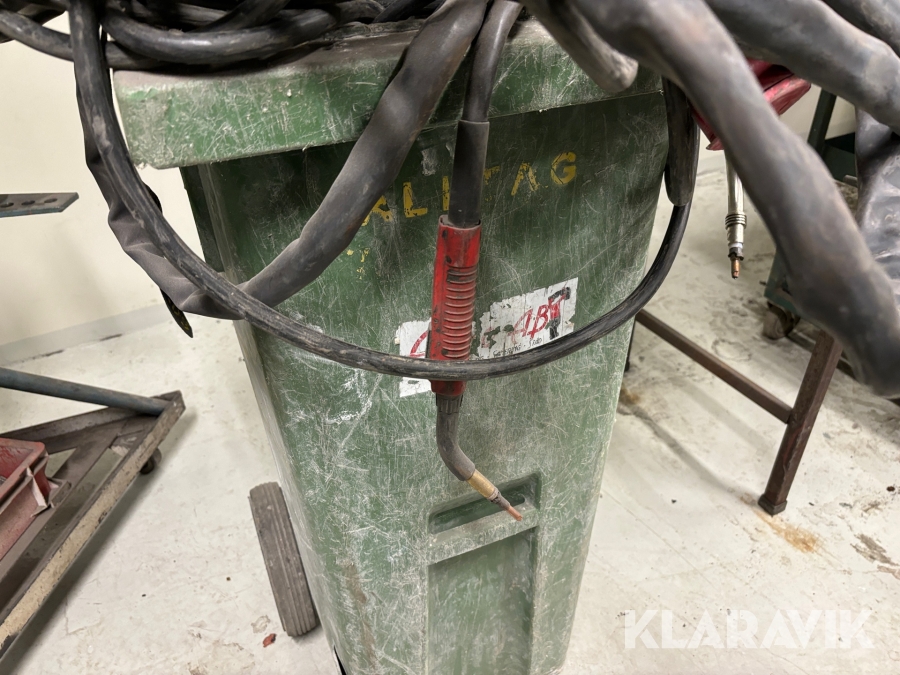 Diverse kablar och handtag för svets, Stockholm, Klaravik au