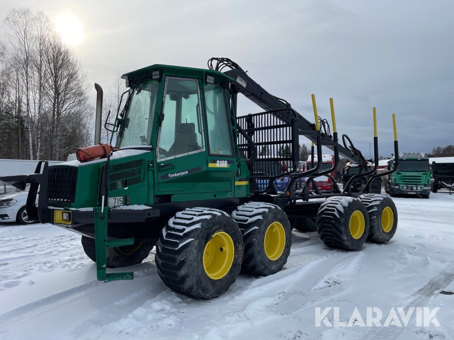 Skotare Timberjack 810B, Karlstad, Klaravik auktioner
