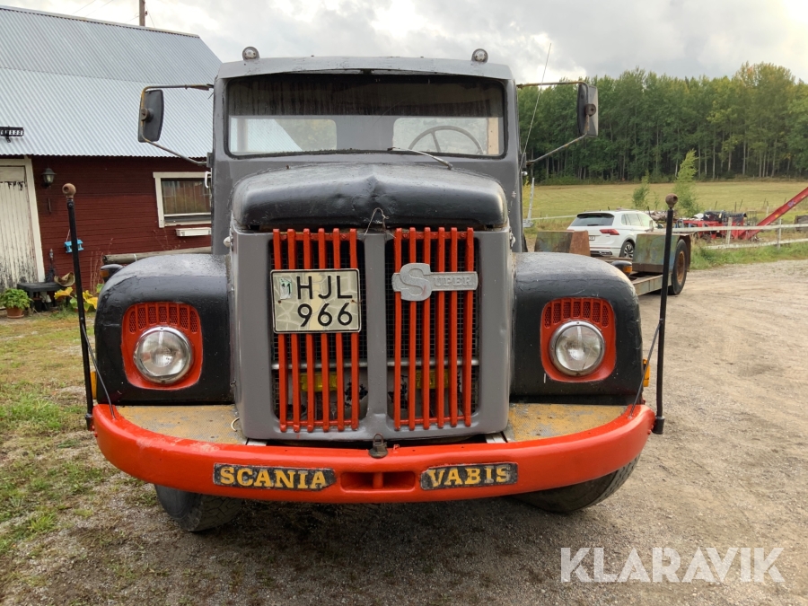 A-traktor med trailer Scania Vabis L75, Eskilstuna, Klaravik