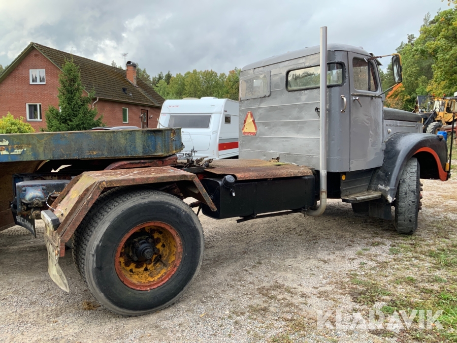 A-traktor med trailer Scania Vabis L75, Eskilstuna, Klaravik