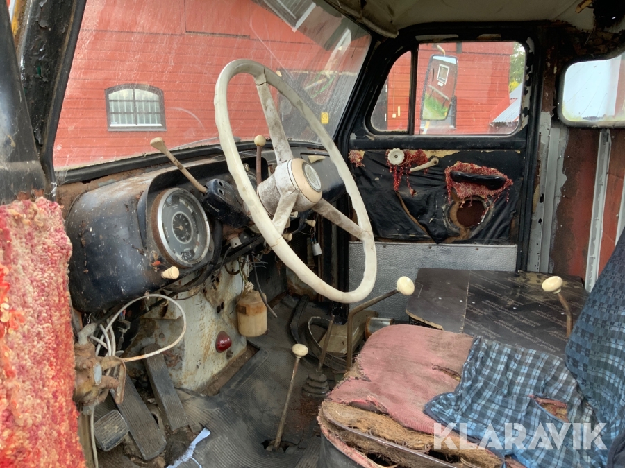 A-traktor med trailer Scania Vabis L75, Eskilstuna, Klaravik