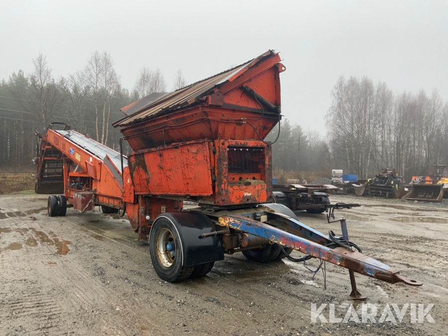 Sorteringsverk Finlay 312 med dollyvagn