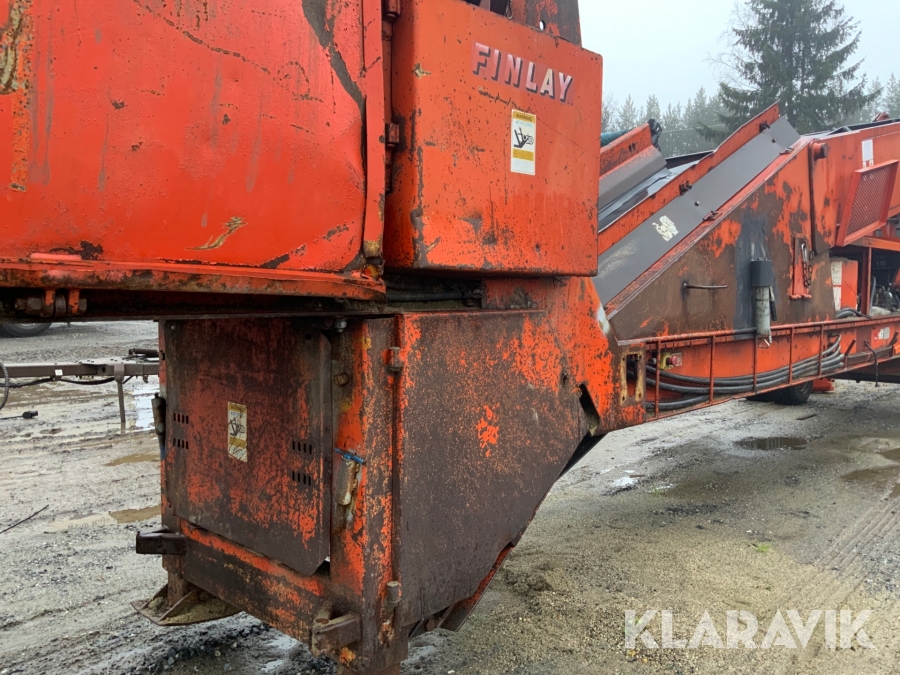 Sorteringsverk Finlay 312 med dollyvagn