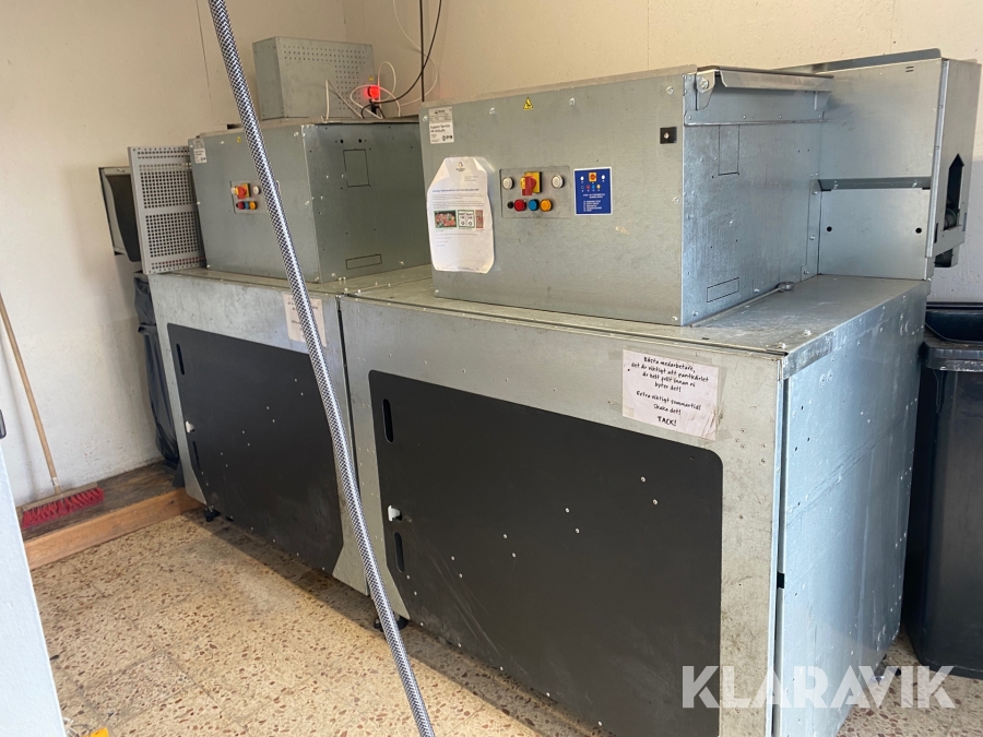 Pantmaskinen Repant Infeed Cosmos, Ängelholm, Klaravik aukti