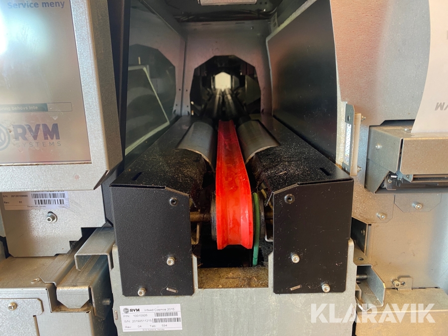 Pantmaskinen Repant Infeed Cosmos, Ängelholm, Klaravik aukti