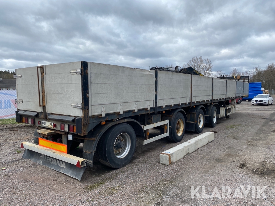 Krantrailer Kilafors TRBM4P-51-170, Norrköping, Klaravik a