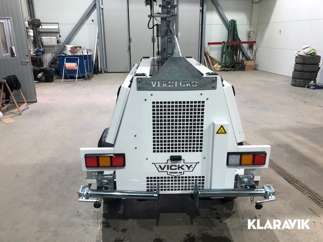 Belysningsmast Verdegro "Led light Tower traile Led light Tower trailer