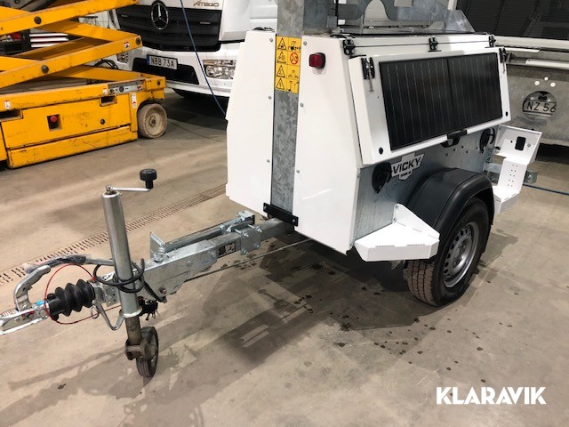 Belysningsmast Verdegro "Led light Tower traile Led light Tower trailer