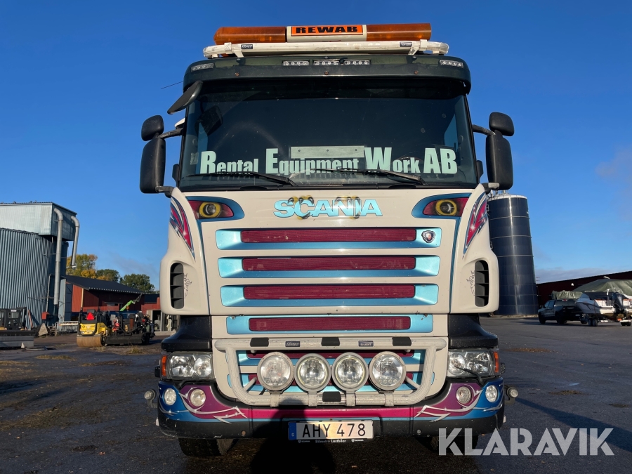 Lastväxlare Scania R480, Uppsala, Klaravik auktioner