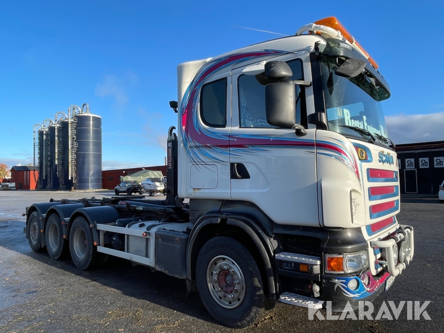 Lastväxlare Scania R480, Uppsala, Klaravik auktioner