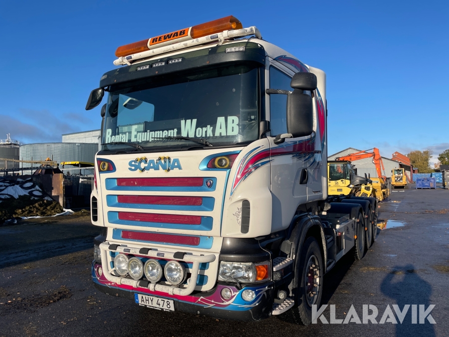 Lastväxlare Scania R480, Uppsala, Klaravik auktioner