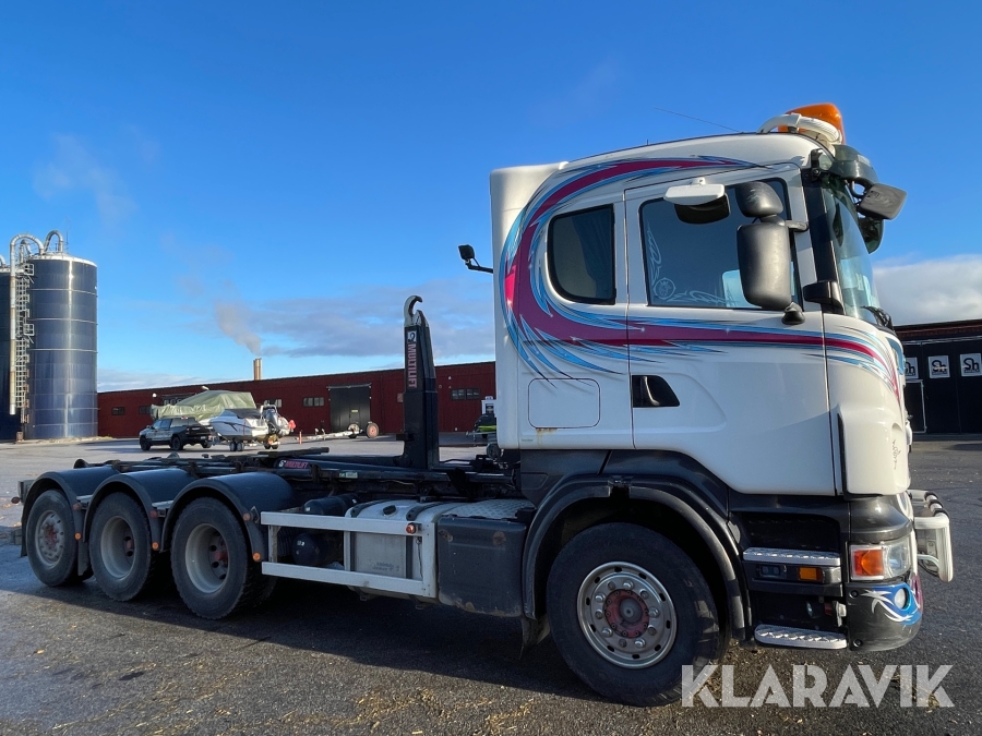 Lastväxlare Scania R480, Uppsala, Klaravik auktioner