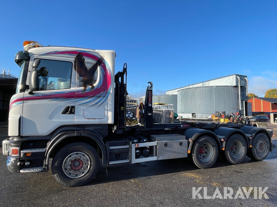 Lastväxlare Scania R480, Uppsala, Klaravik auktioner