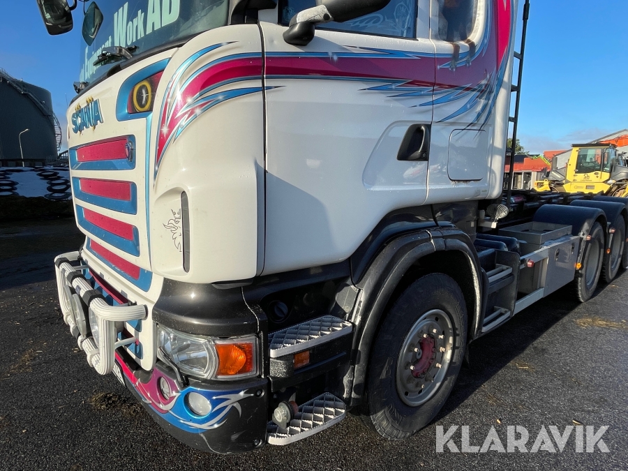 Lastväxlare Scania R480, Uppsala, Klaravik auktioner