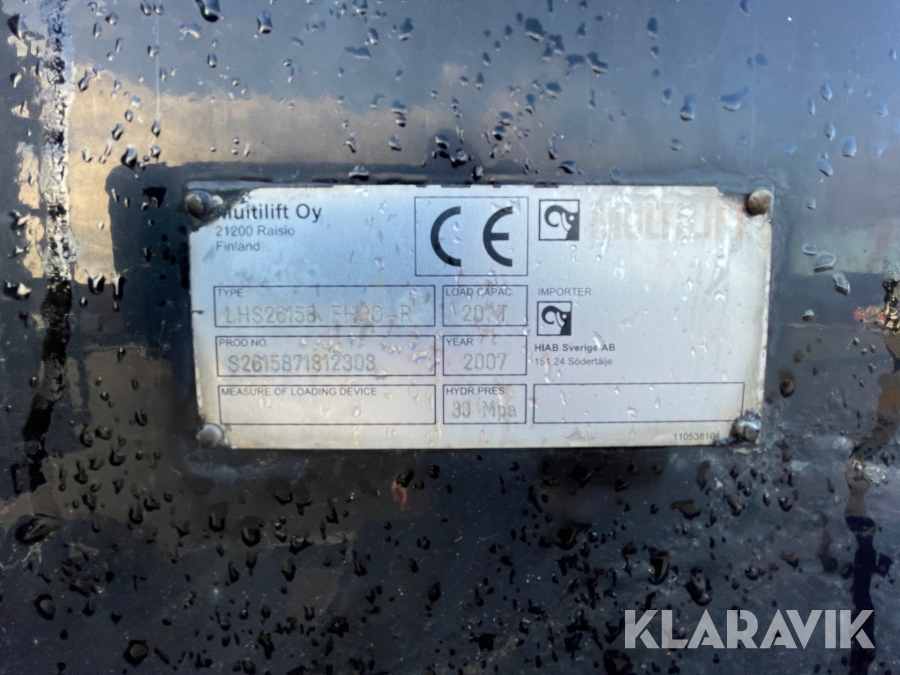 Lastväxlare Scania R480, Uppsala, Klaravik auktioner