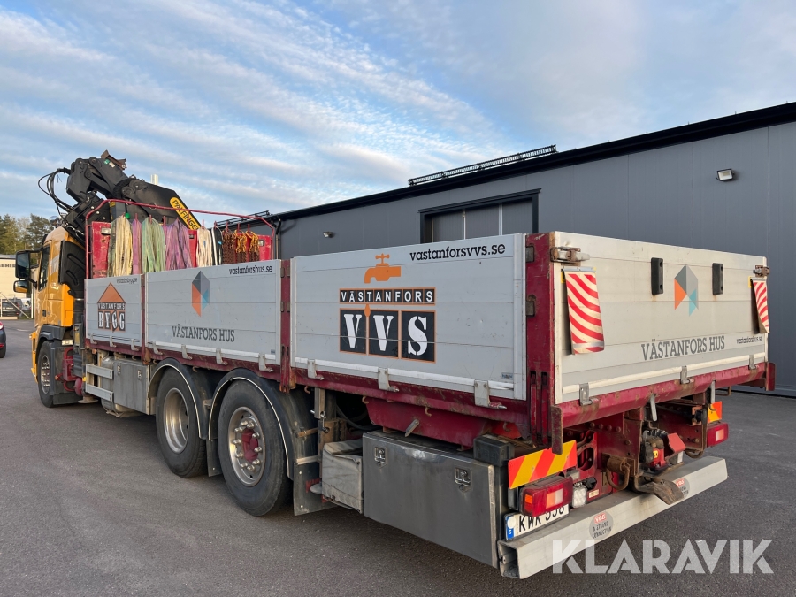 Kranbil Volvo FM 6X2, Fagersta, Klaravik auktioner