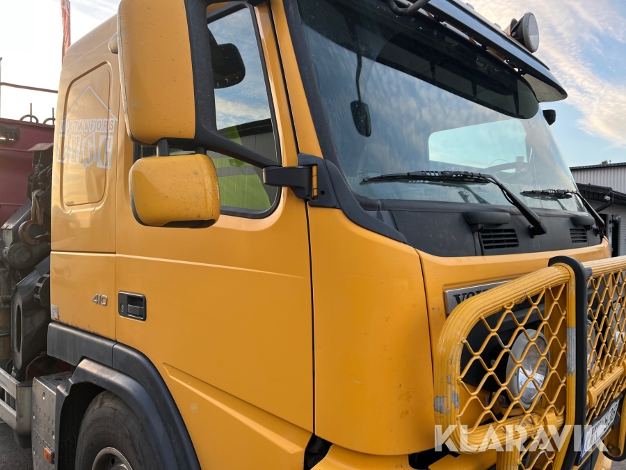 Kranbil Volvo FM 6X2, Fagersta, Klaravik auktioner
