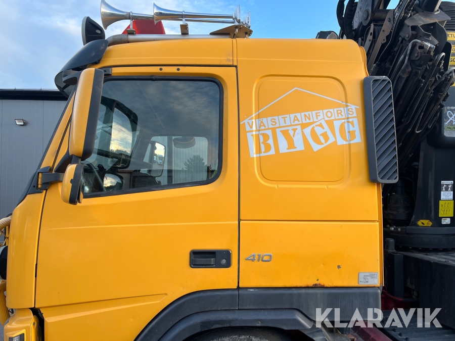 Kranbil Volvo FM 6X2, Fagersta, Klaravik auktioner