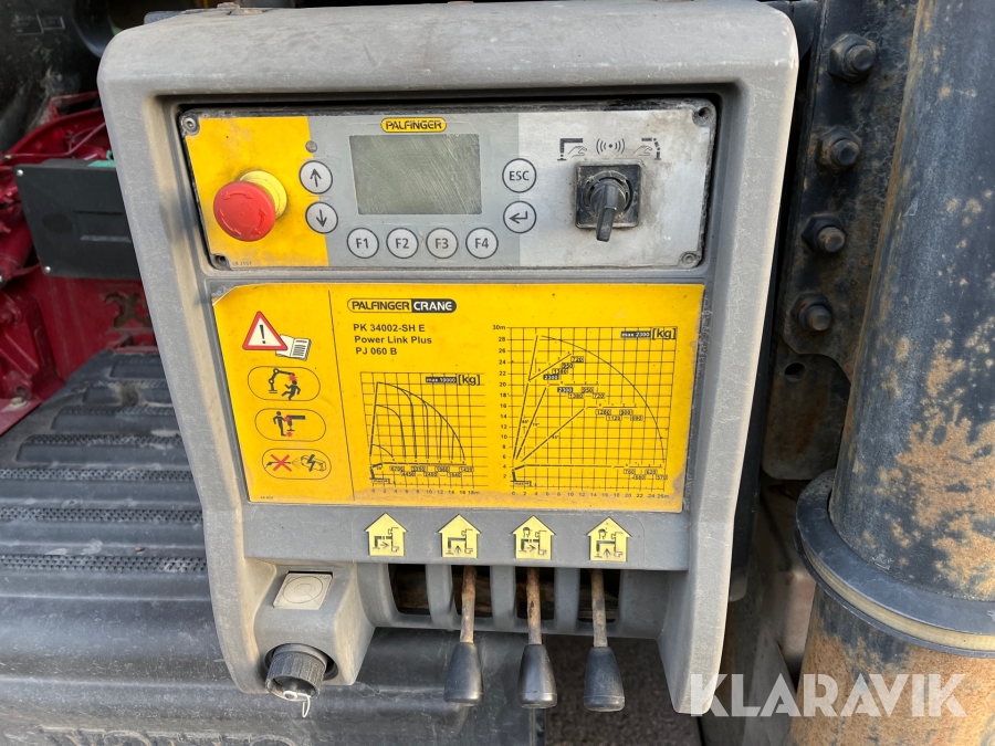 Kranbil Volvo FM 6X2, Fagersta, Klaravik auktioner