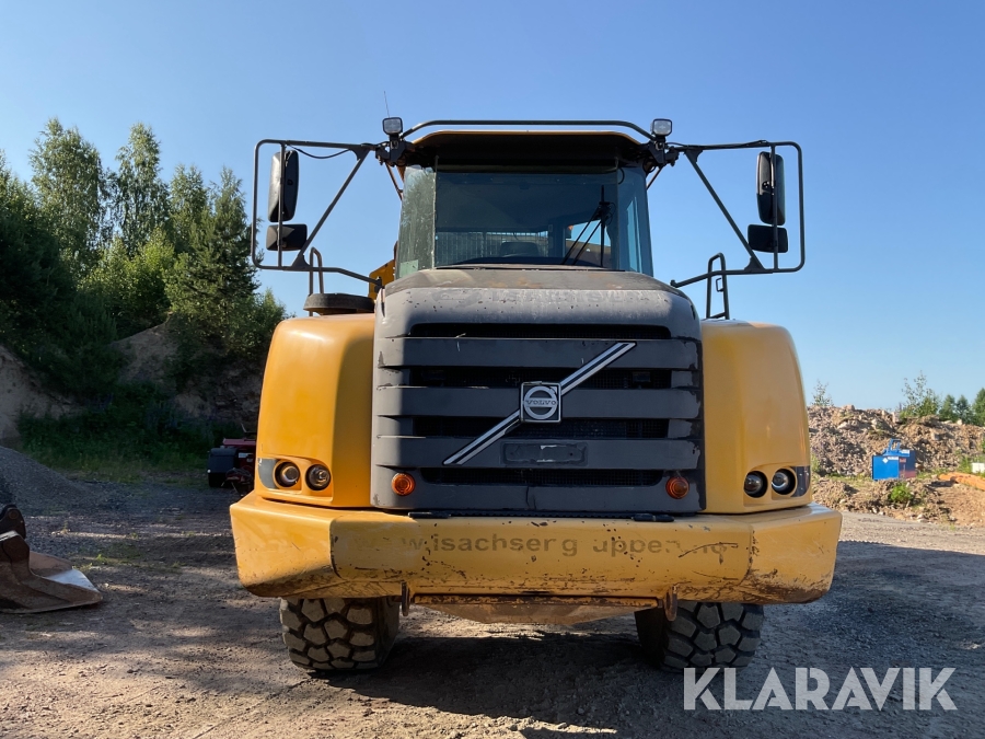 Dumper Volvo A25E, Karlstad, Klaravik auktioner