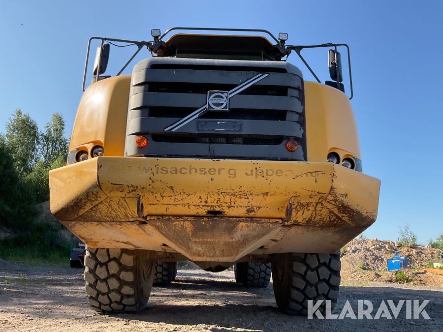 Dumper Volvo A25E, Karlstad, Klaravik auktioner