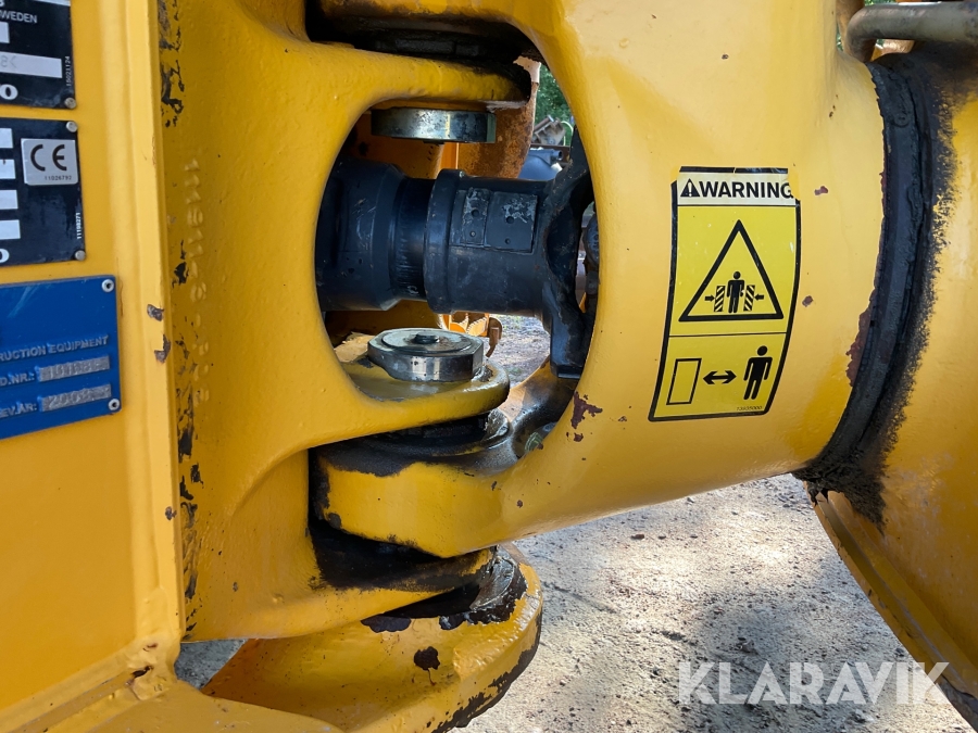 Dumper Volvo A25E, Karlstad, Klaravik auktioner