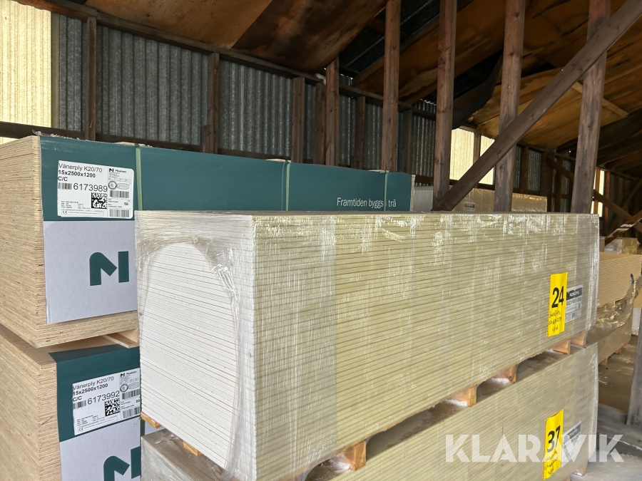 Golvgips 13*600*2500, Kramfors, Klaravik auktioner