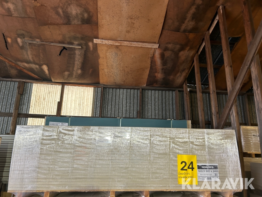 Golvgips 13*600*2500, Kramfors, Klaravik auktioner
