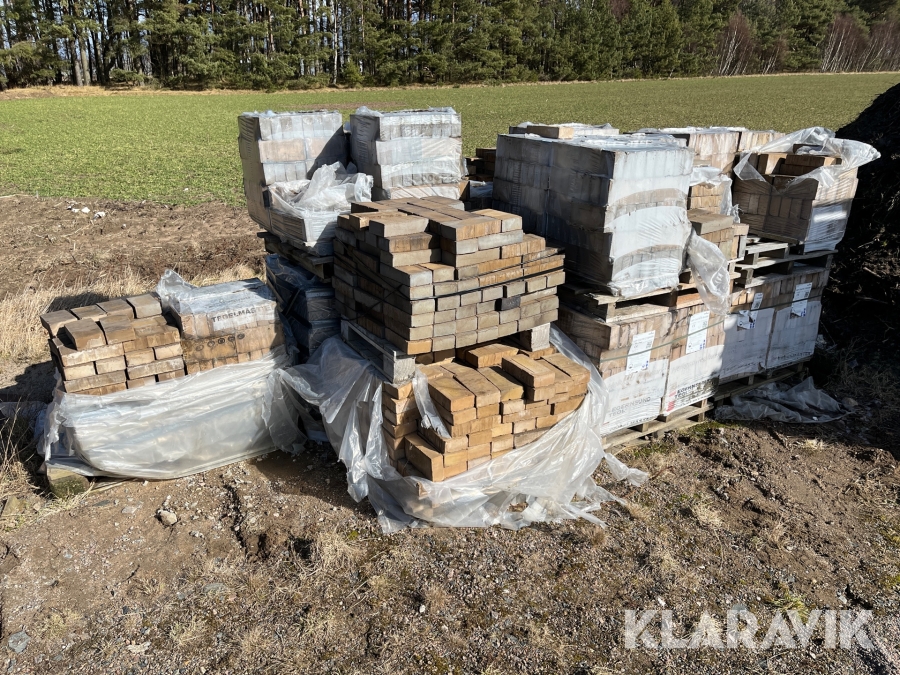 Tegelsten ca 2800 st Wienerberger, Laholm, Klaravik auktione