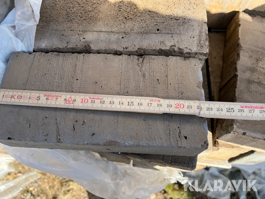 Tegelsten ca 2800 st Wienerberger, Laholm, Klaravik auktione