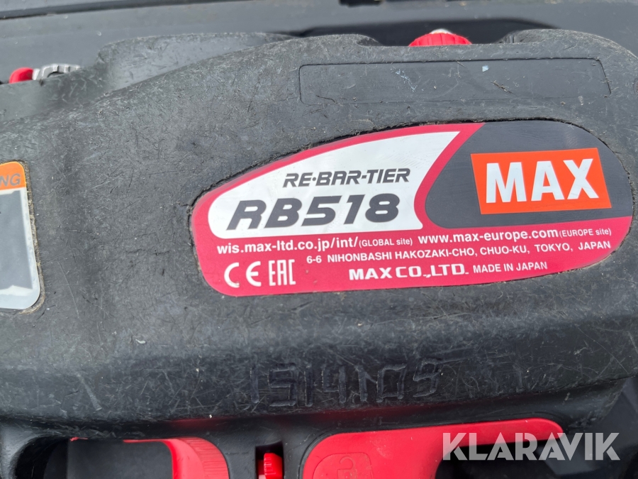 Najmaskin Max RB518, Österåker, Klaravik auktioner