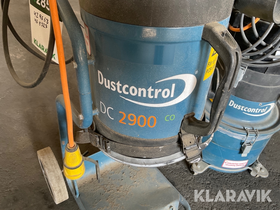 Stoftavskiljare Dustcontrol DC 2900 C / DC 1800 C, Jönköping