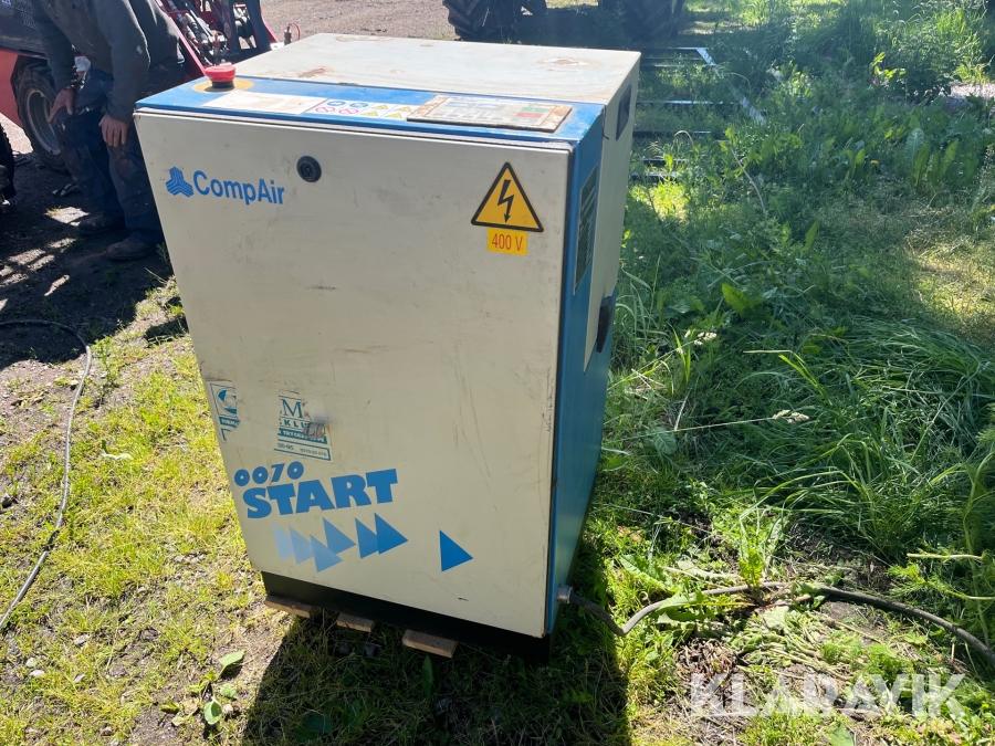 Kompressor Compair Start 0070, Vadstena, Klaravik auktioner