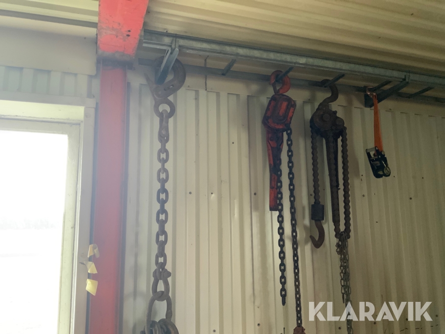 Diverse kättingar och kedjespel, Nykvarn, Klaravik auktione