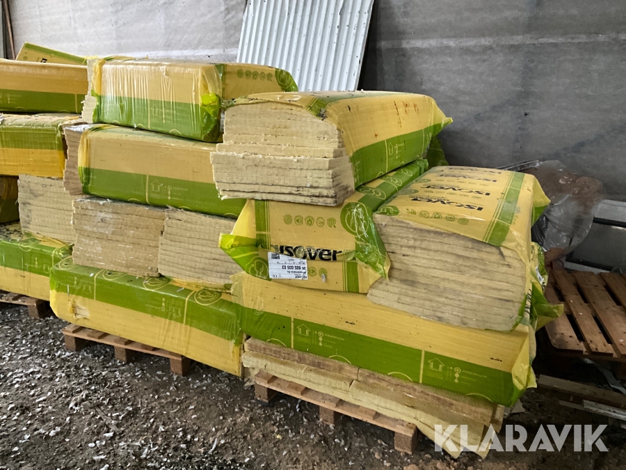Isolering Isover Golvsystemskiva Alu, Luleå, Klaravik aukti