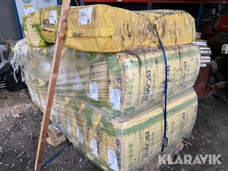 Isolering Isover Golvsystemskiva Alu, Luleå, Klaravik aukti