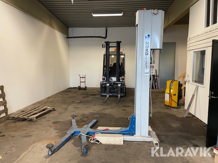 Billyft Nordlift DH2500, Hultsfred, Klaravik auktioner