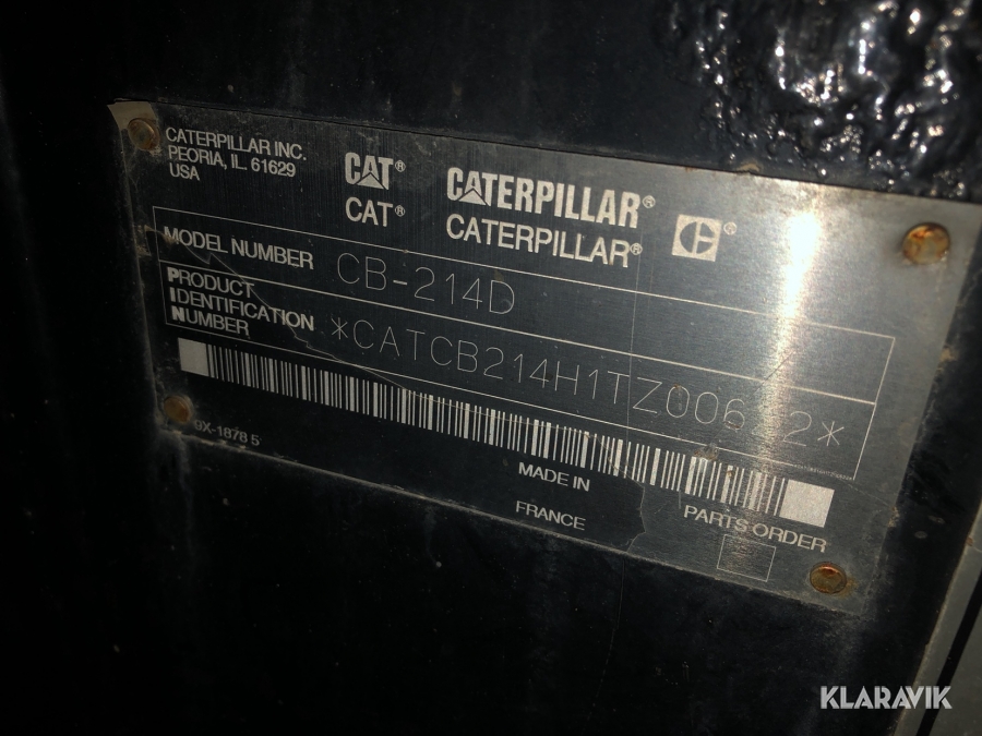 Vält Caterpillar CB-214D