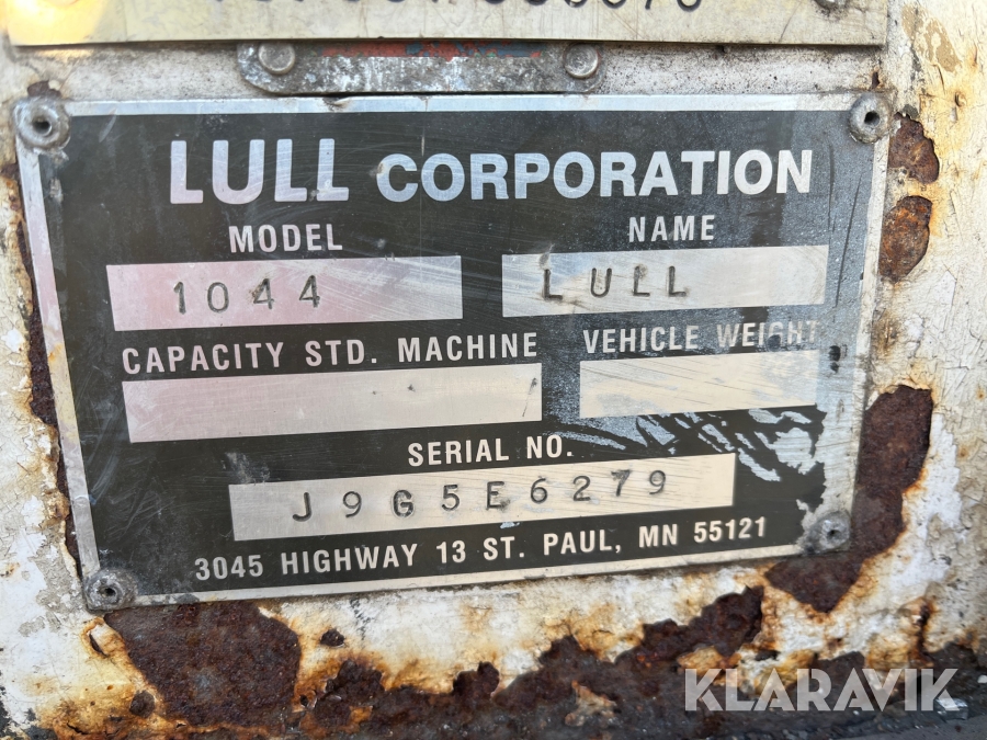 Teleskoplastare Lull 1044, Västerås, Klaravik auktioner